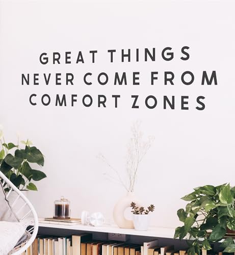 My Vinyl Story | Great Things Never Come from Comfort Zones | Inspirat