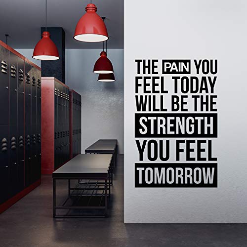 The Pain you Feel Today Will Be the Strength You Feel Tomorrow Motivat ...