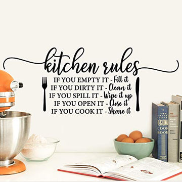 Kitchen & Dining Room Wall Decals – My Vinyl Story